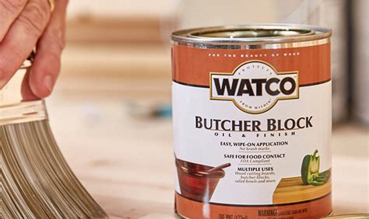 Best Butcher Block Finish Food Safe Guide [Tips & Brands]