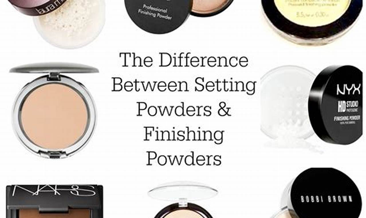 Best Finishing & Setting Powder: Your Perfect Powder Guide